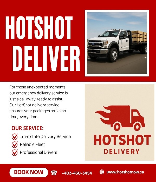 HotShot Service In Calgary Alberta | 24/7 Any Size Anywhere